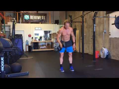 Dumbbell Cross Body Muscle Snatch - YouTube