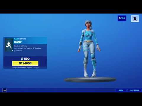 Anyone getting new leaping emote??? - YouTube