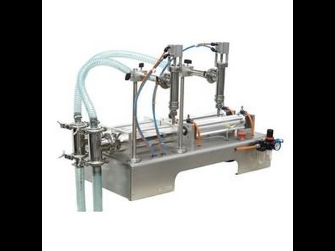 Manual pneumatic type liquid filling machine for liquid semi automatic ...