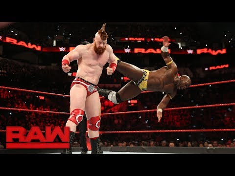 Titus Worldwide vs. Sheamus & Cesaro: Raw, Jan. 15, 2018
