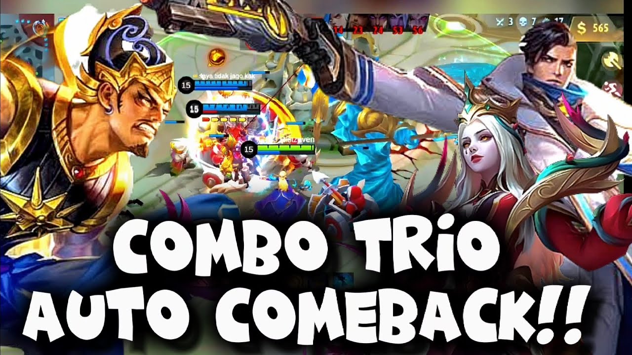 Combo Trio Comeback!!! | Mobile Legend Ranked | ml mlbb - YouTube