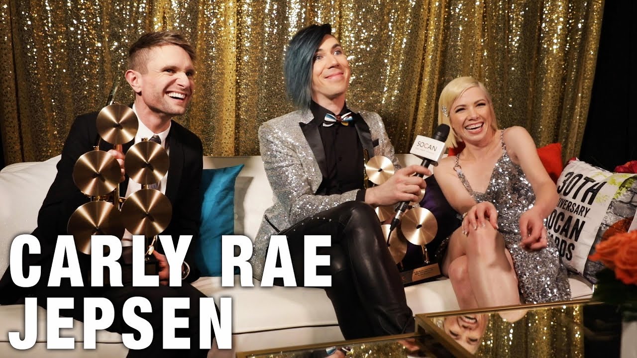 SOCAN Awards 2019 - Carly Rae Jepsen, Tavish Crowe, Josh Ramsay talk ...