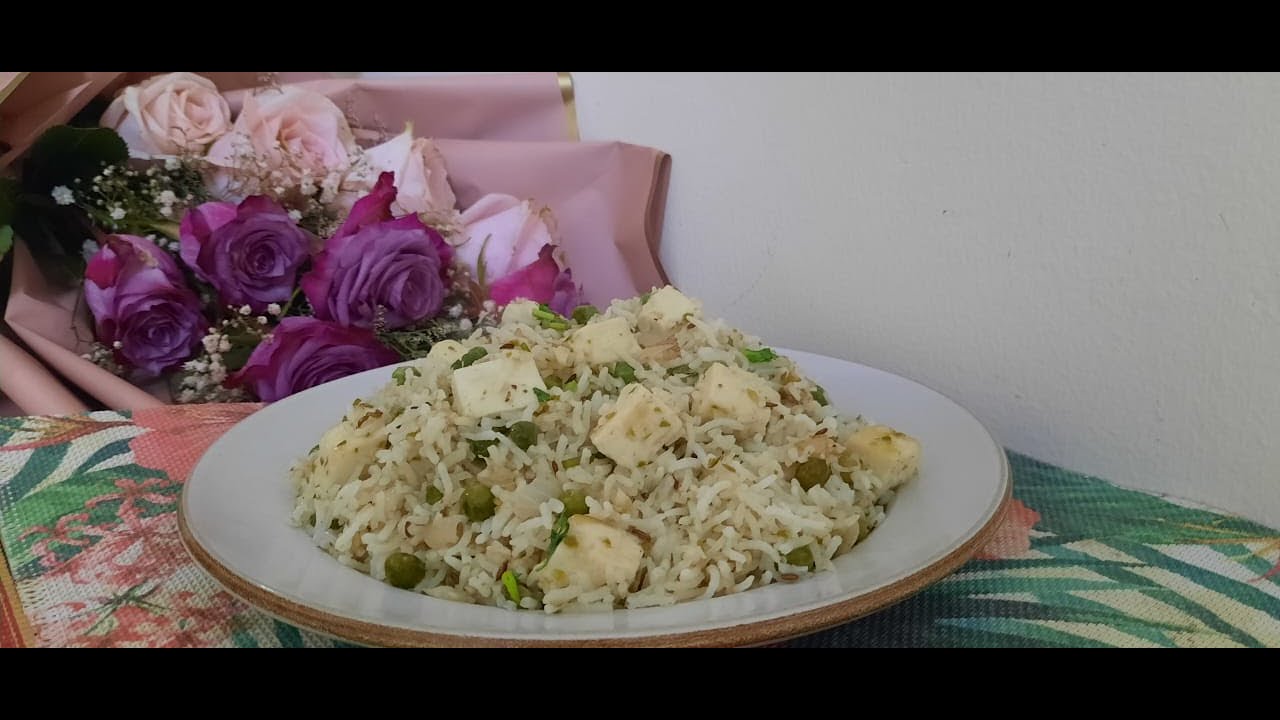 Mater Paneer Rice Recipe | Spice Magic With Asma - YouTube