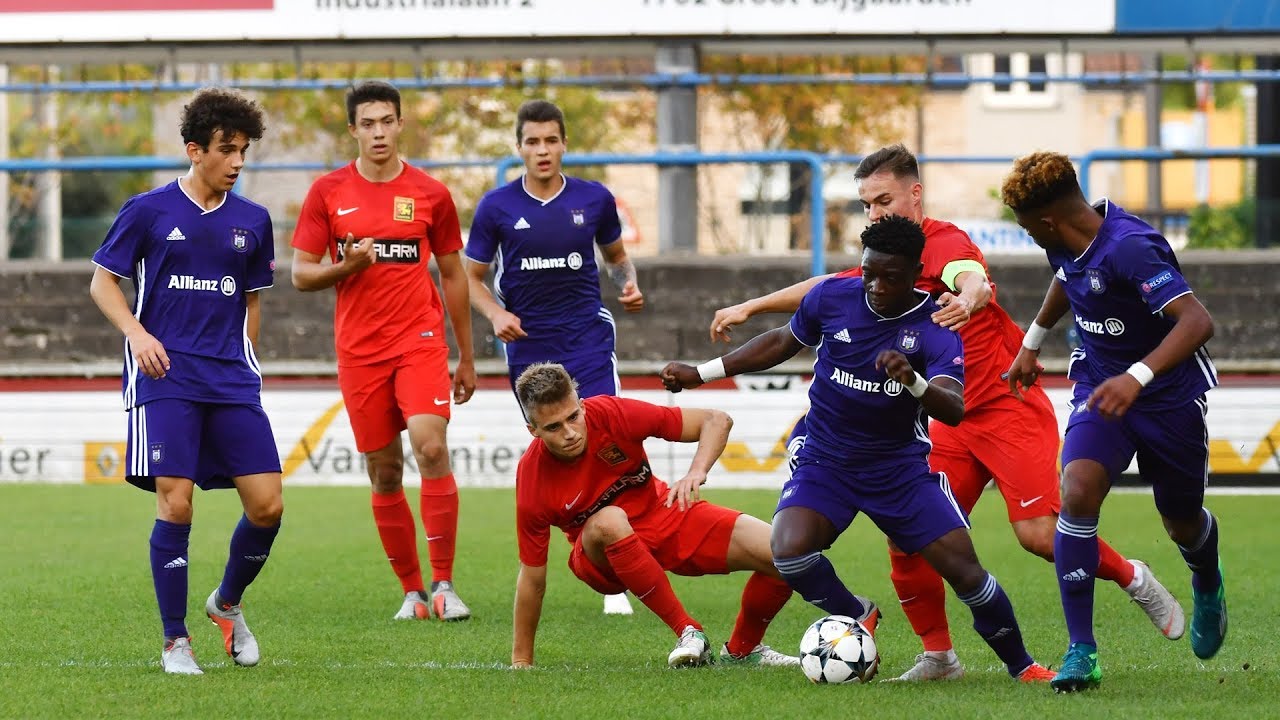UEFA Youth League : RSCA 0-0 Admira Wacker - YouTube