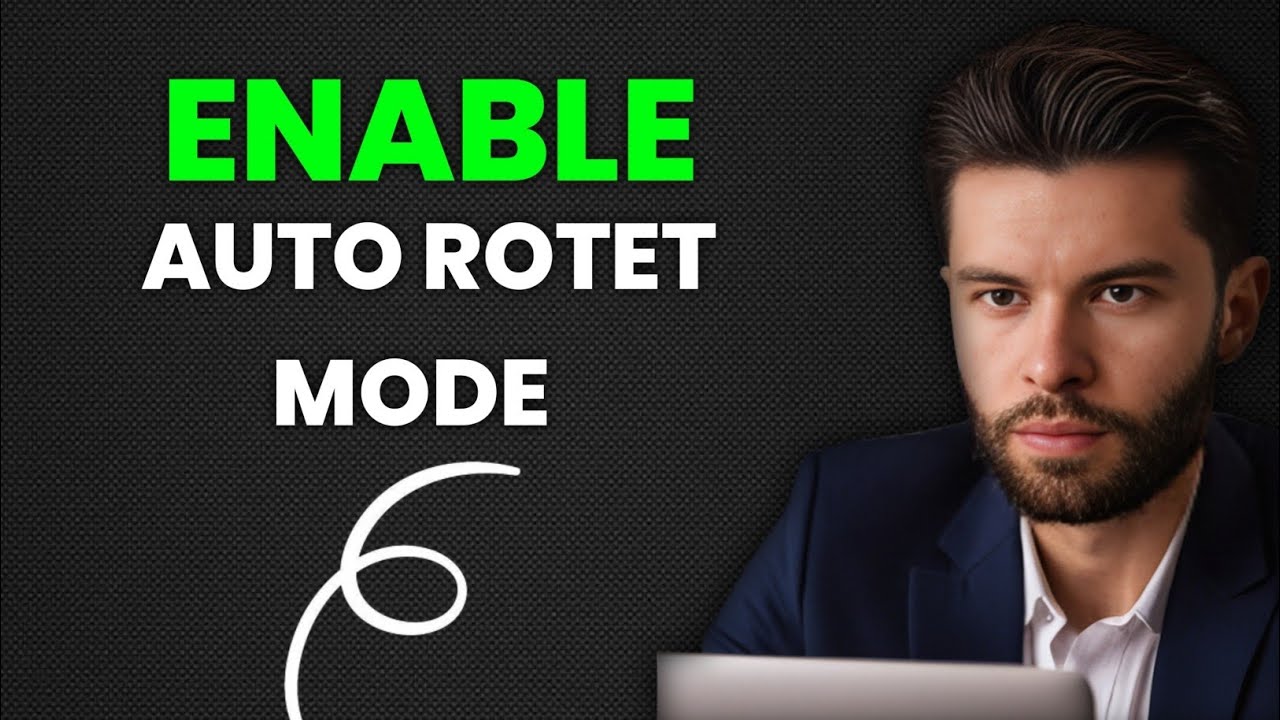 How to Enable Auto Rotet Mode - YouTube