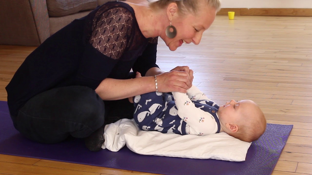 Baby Yoga. Distract your Unsettled Baby with some Fun Baby Yoga and ...