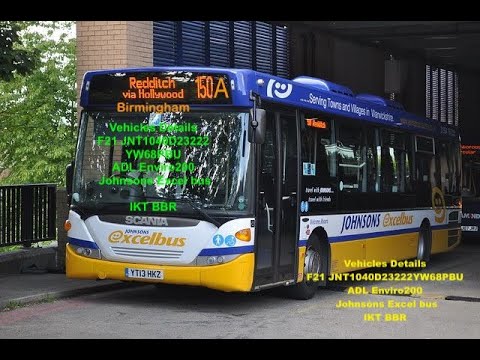 Bus Route 150A To Redditch - YouTube