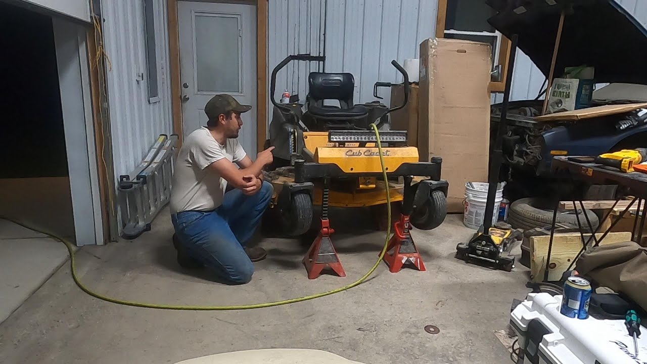 HOW TO Zero Turn Lawn Mower Maintenance - YouTube
