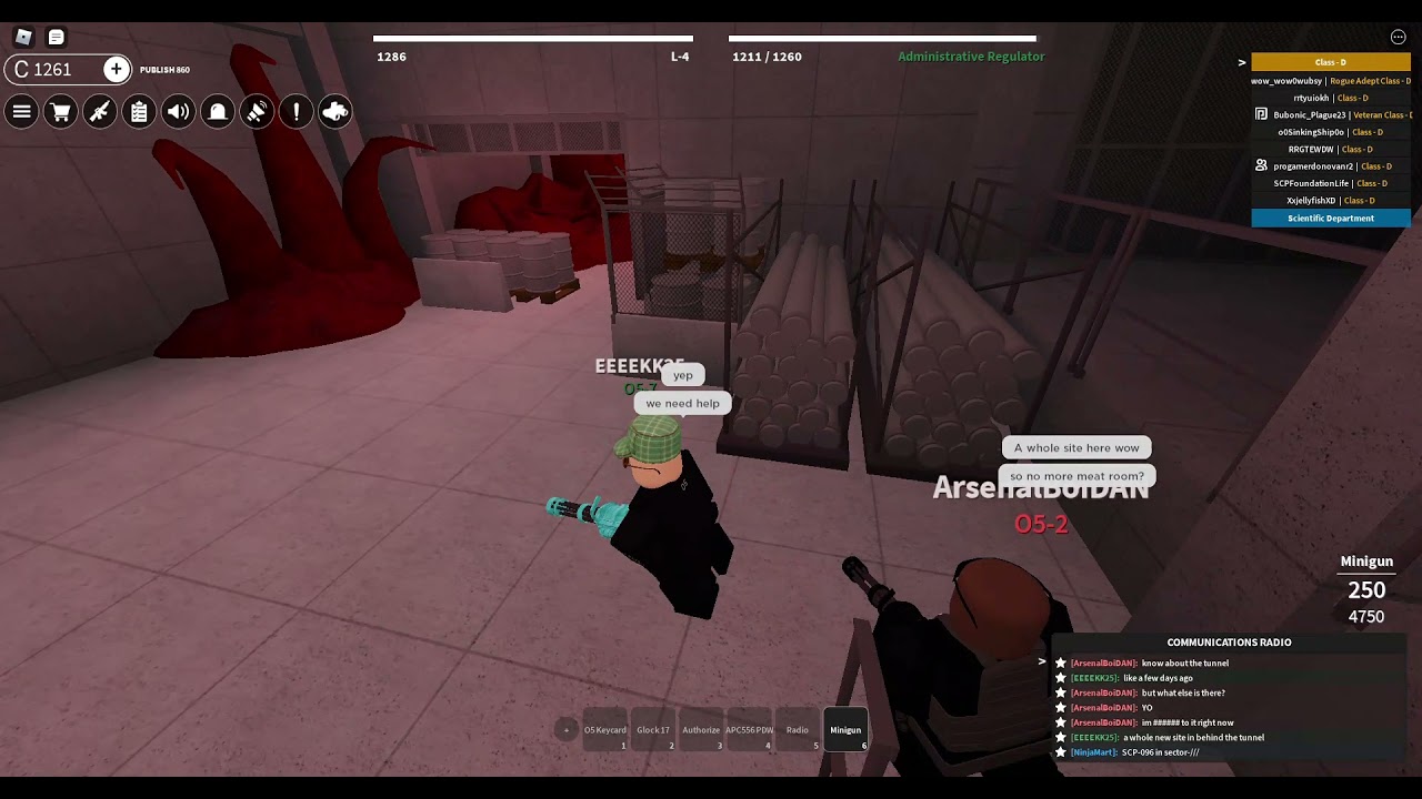 Roblox SCP:Roleplay Site infected with SCP 002 - YouTube