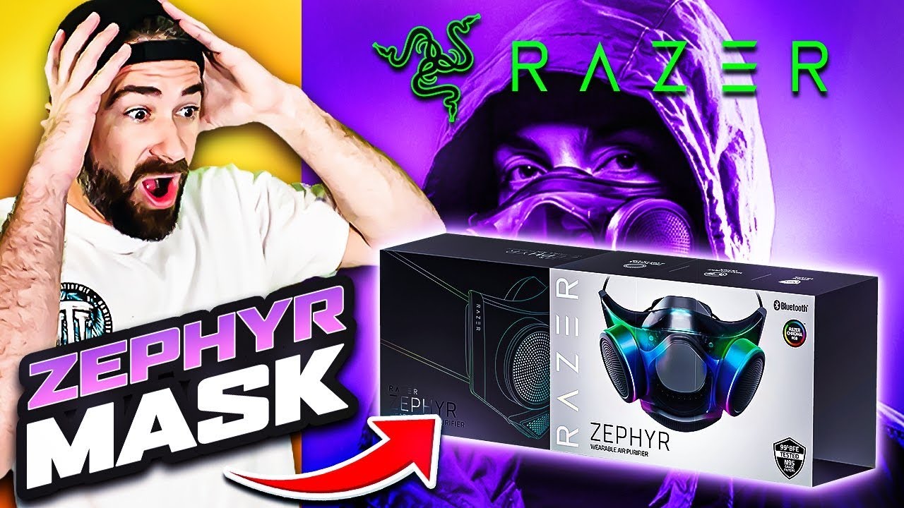 OMG THIS is ACTUALLY it! [Razer Zephyr Mask Unboxing!] - YouTube