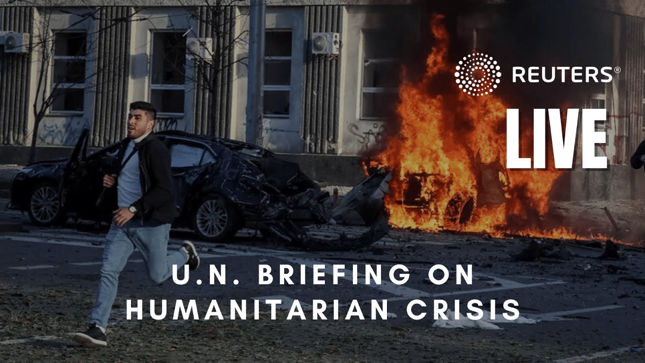 LIVE: U.N. briefing on humanitarian crisis - YouTube