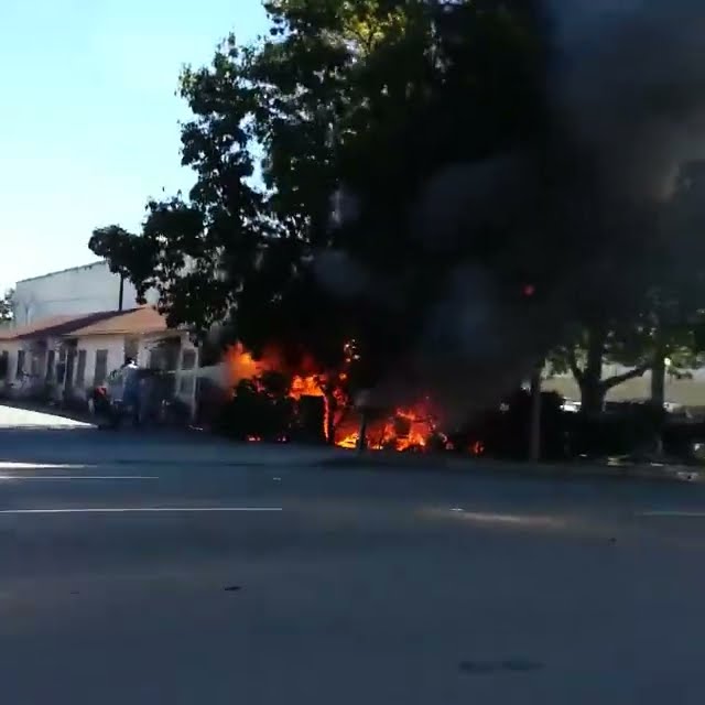 Live - small house fire - YouTube