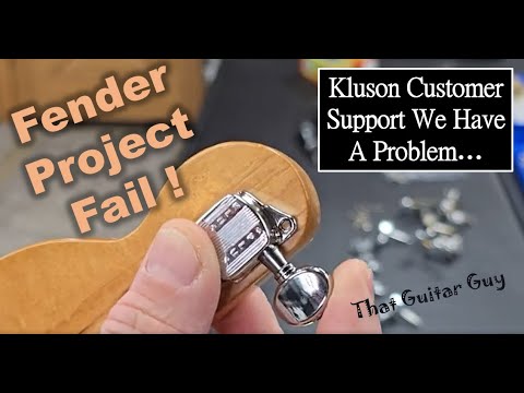 Fender Project fail... - YouTube
