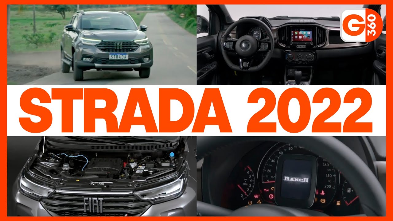 FIAT STRADA 2022 em DETALHES: Valor, Design, Versões, Motor e ...
