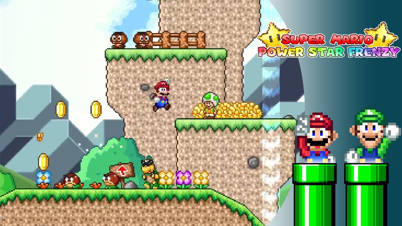 Super Mario Power Star Frenzy Full Game – FYNSR