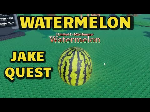 How to get WATERMELON LIME for JAKE QUEST in SOLS RNG [ Summer Event ...