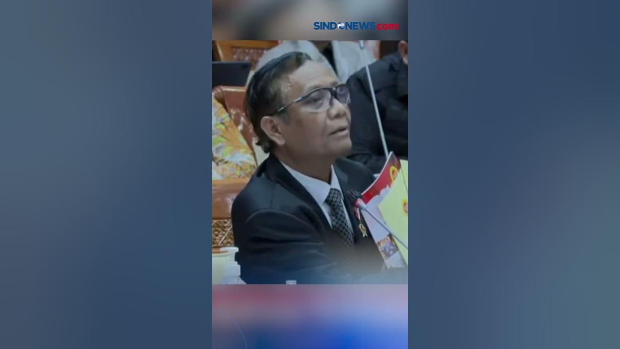 Mahfud MD Tantang Arteria Dahlan, Berani Ancam Kepala BIN? #sindonews #shorts - YouTube