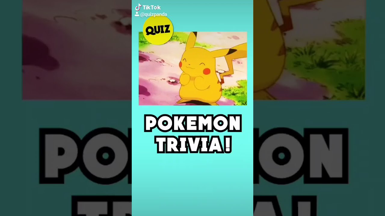 🔥 10-Second Anime Trivia: POKEMON! (Quiz Panda) - YouTube