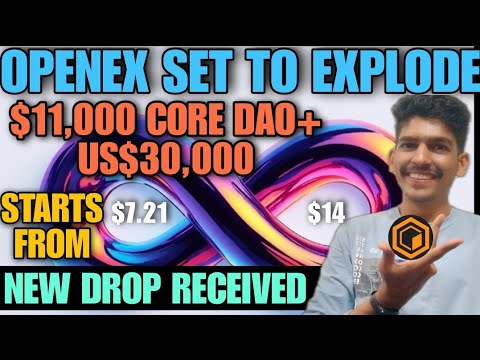 OpenEx Price Hitting $7.21 Boost from Core Dao 🚀| OEX Listing new ...