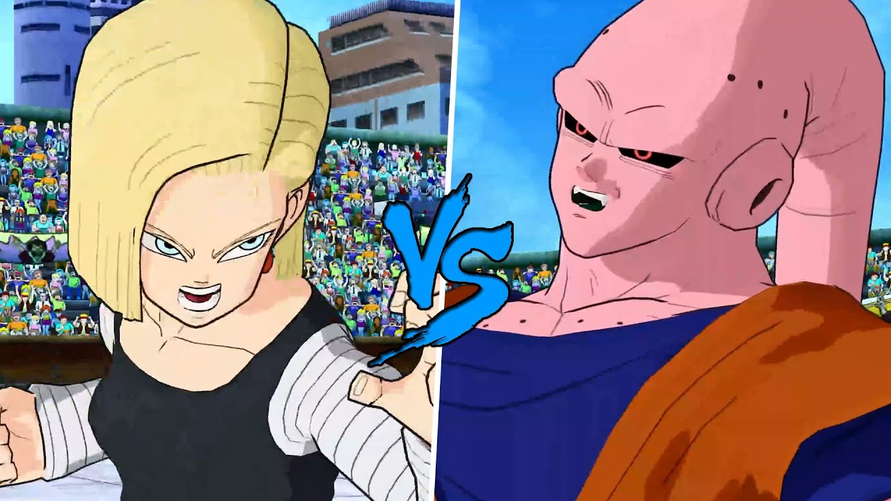 Super Buu Vs. Android 18 - Epic Fight | Dragon Ball Raging Blast [ as ...