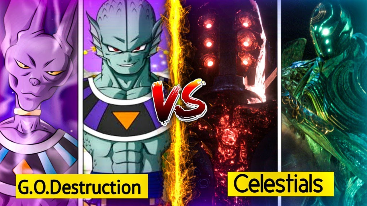 Celestials VS God Of Destructions/marvel vs dbz/who will win? ||IN ...