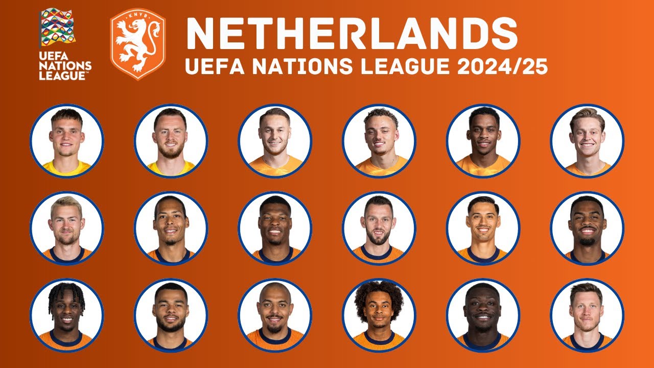 NETHERLANDS Squad For UEFA Nations League 2024/25 | November 2024 ...