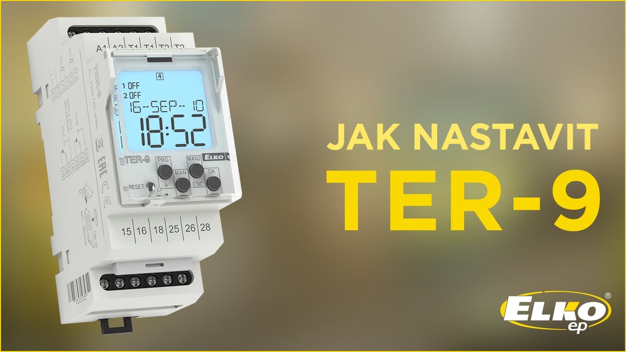 Manuál pro TER-9 | The manual for TER-9 - YouTube