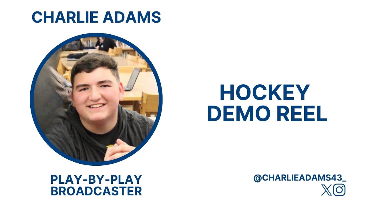 Charlie Adams Hockey Demo Reel - YouTube
