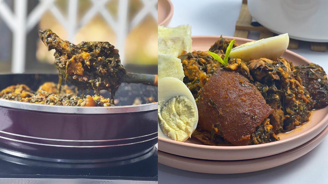 How to Make Authentic Kontomire Stew | The Best Palava Sauce recipe ...