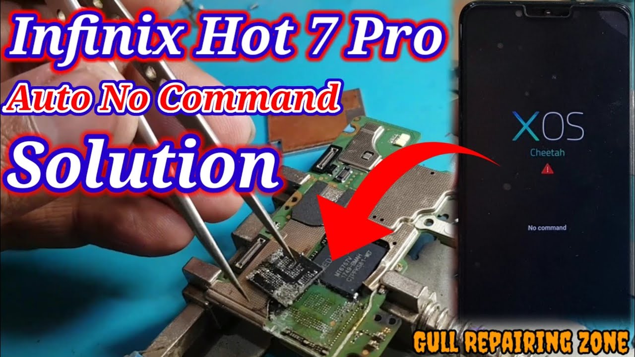 Infinix Hote 7pro EMMC Problem Auto No Command Solution x625 ic ...