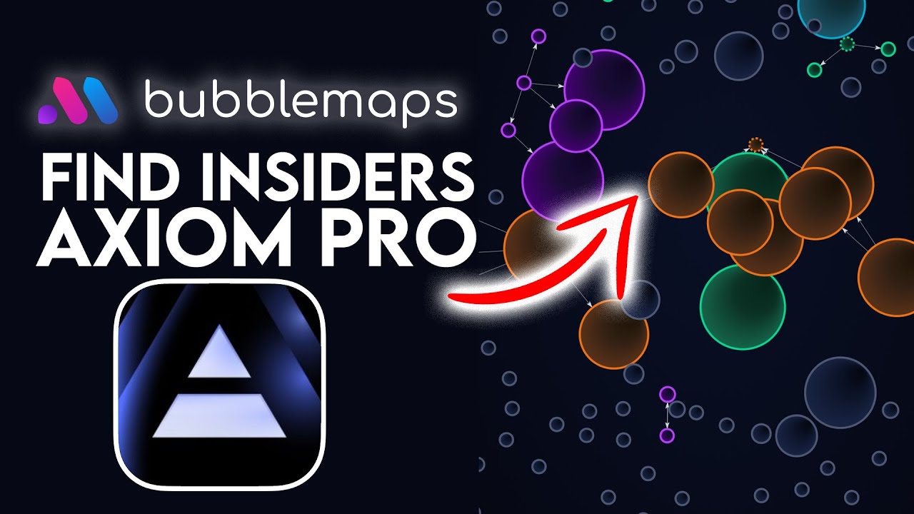 Find the Wallets Behind the PUMP? Use BubbleMaps in Axiom 🚨 $BMT InfoFi ...