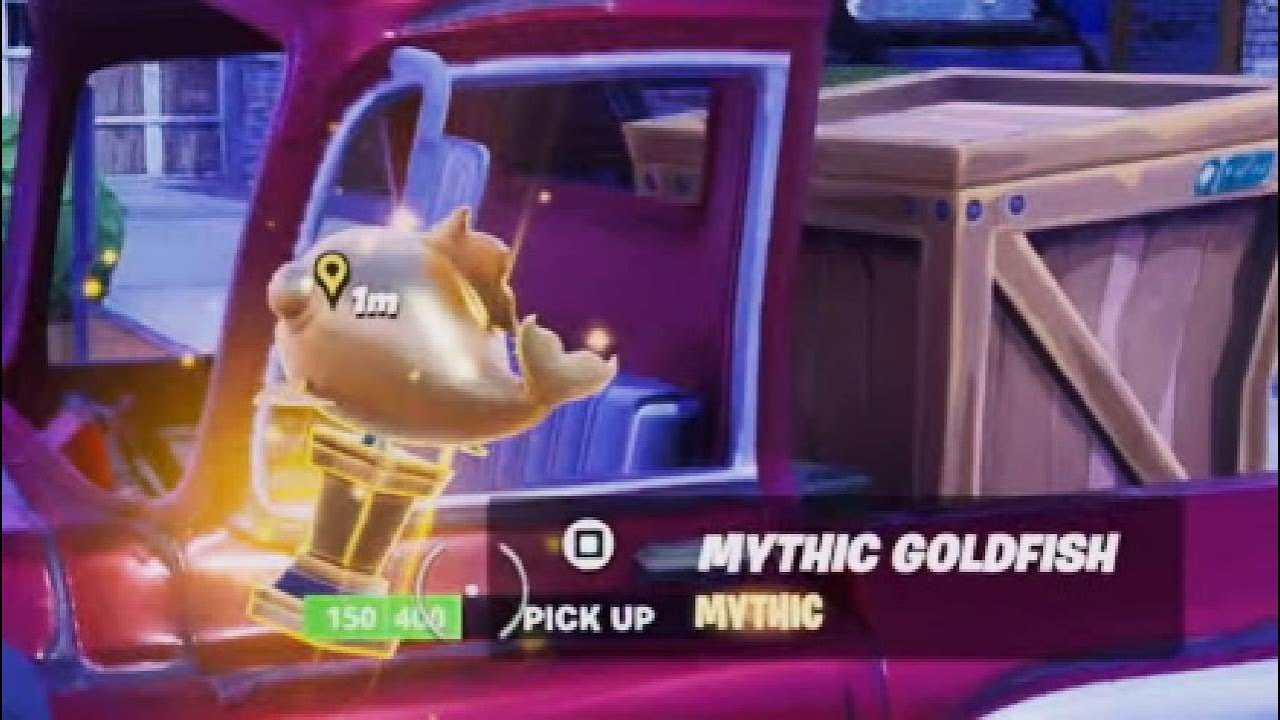 Mythic gold fish in reload - YouTube
