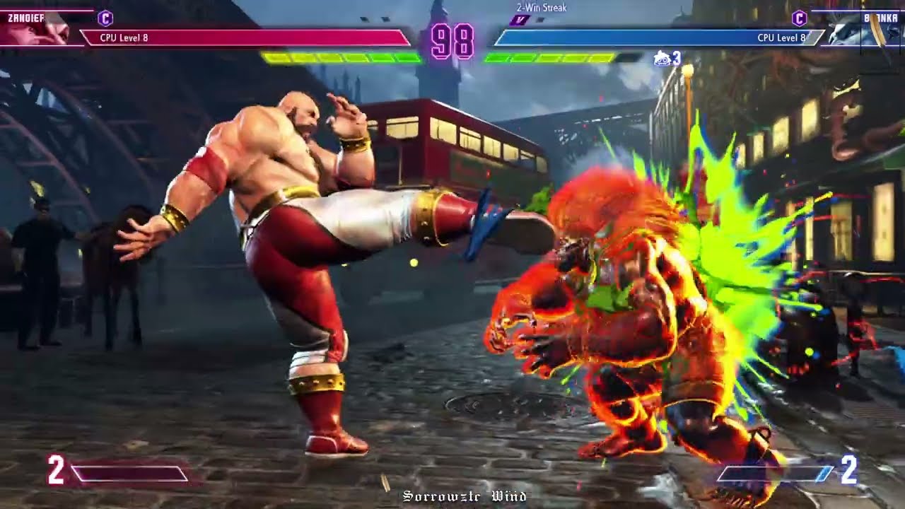 All COMBO from BLANKA in STREET FIGHTER 6 - CPU 8 - YouTube
