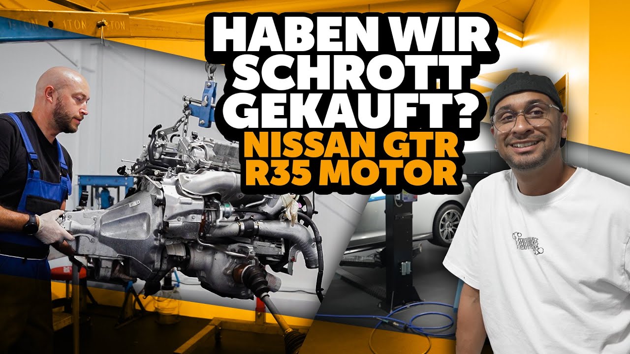 JP Performance - Haben wir Schrott gekauft?! | Nissan GTR R35 Motor ...