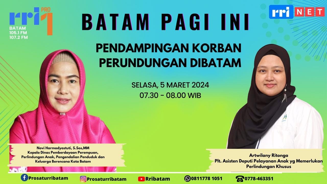 BATAM PAGI INI - PRO 1 RRI BATAM - YouTube