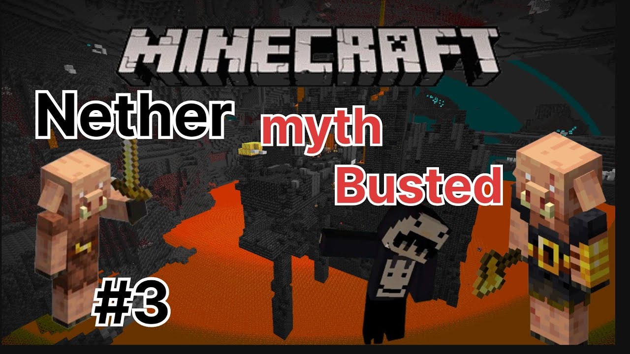 Minecraft Nether myth Busted video #3 #minecraft #youtubevideo #video # ...