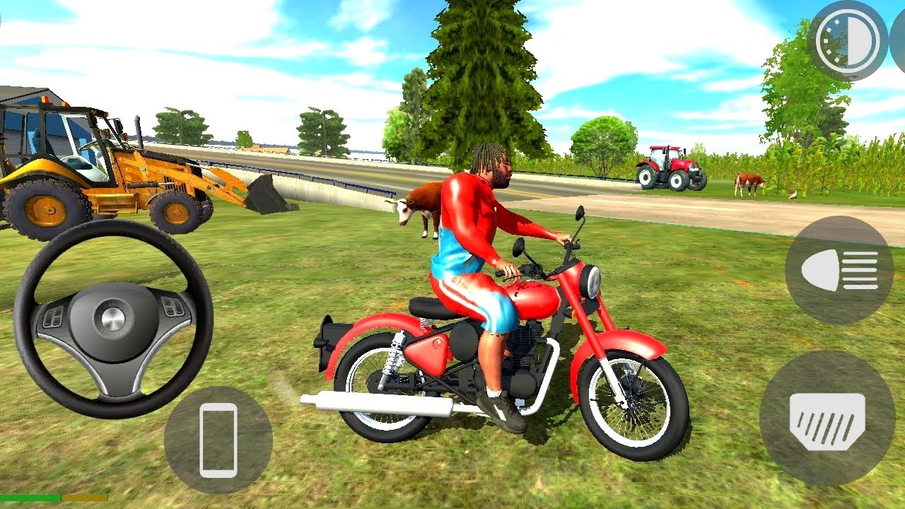 Red Bullet Bike High Speed Ride 🔥 Indian Bike Driving 3D | Indian Car ...