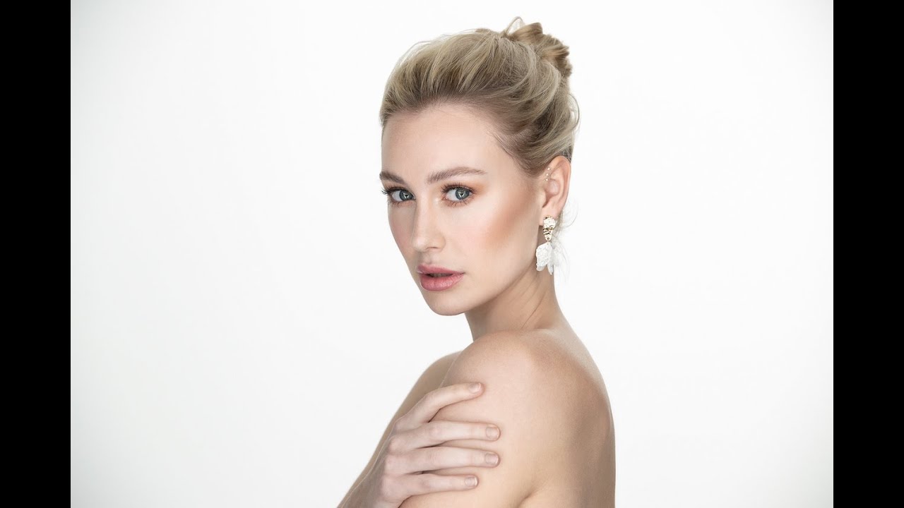 The Editorial Bride - Natural Bridal makeup tutorial - YouTube