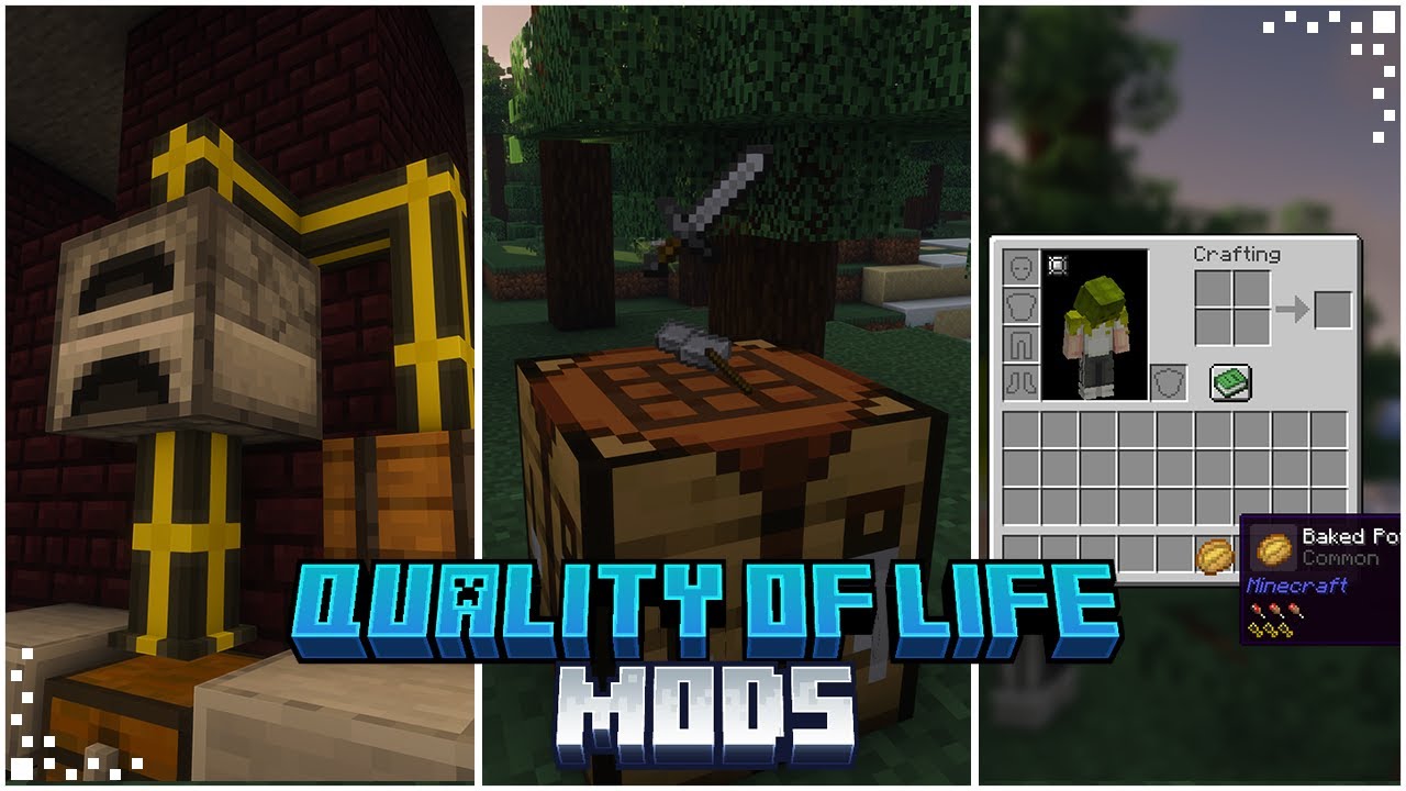 Upgrade Your Survival with These Quality of Life Mods! | Fabric, Forge ...