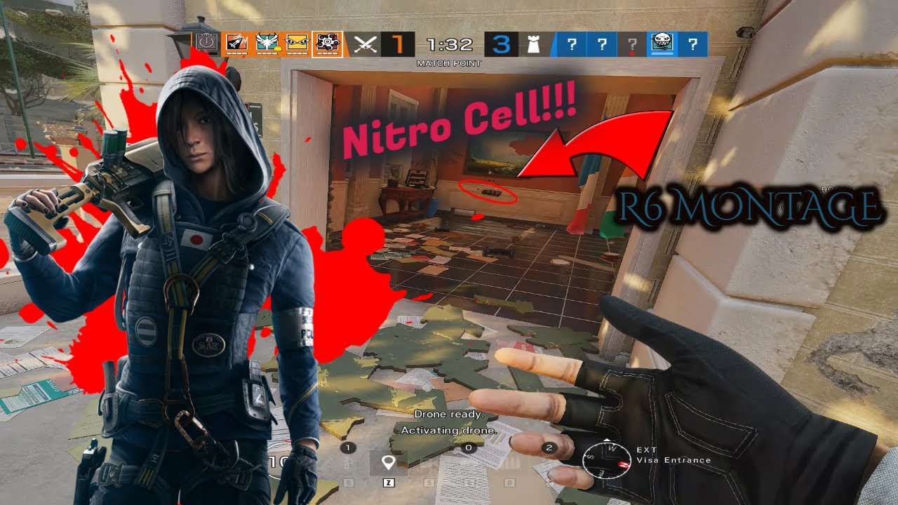 How a *GOLD NOOB* Plays....R6 Siege Montage!D - YouTube