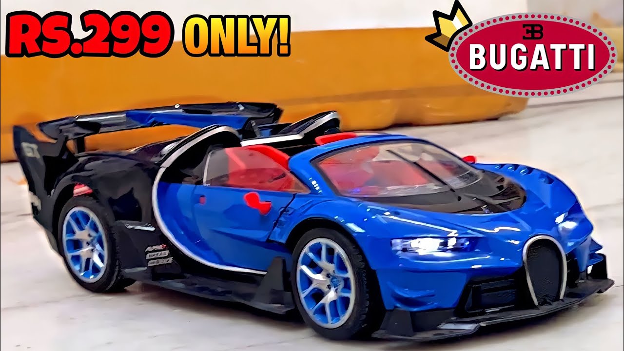 High Speed RC Bugatti Car Officially Licensed Unboxing & Testing || RC ...
