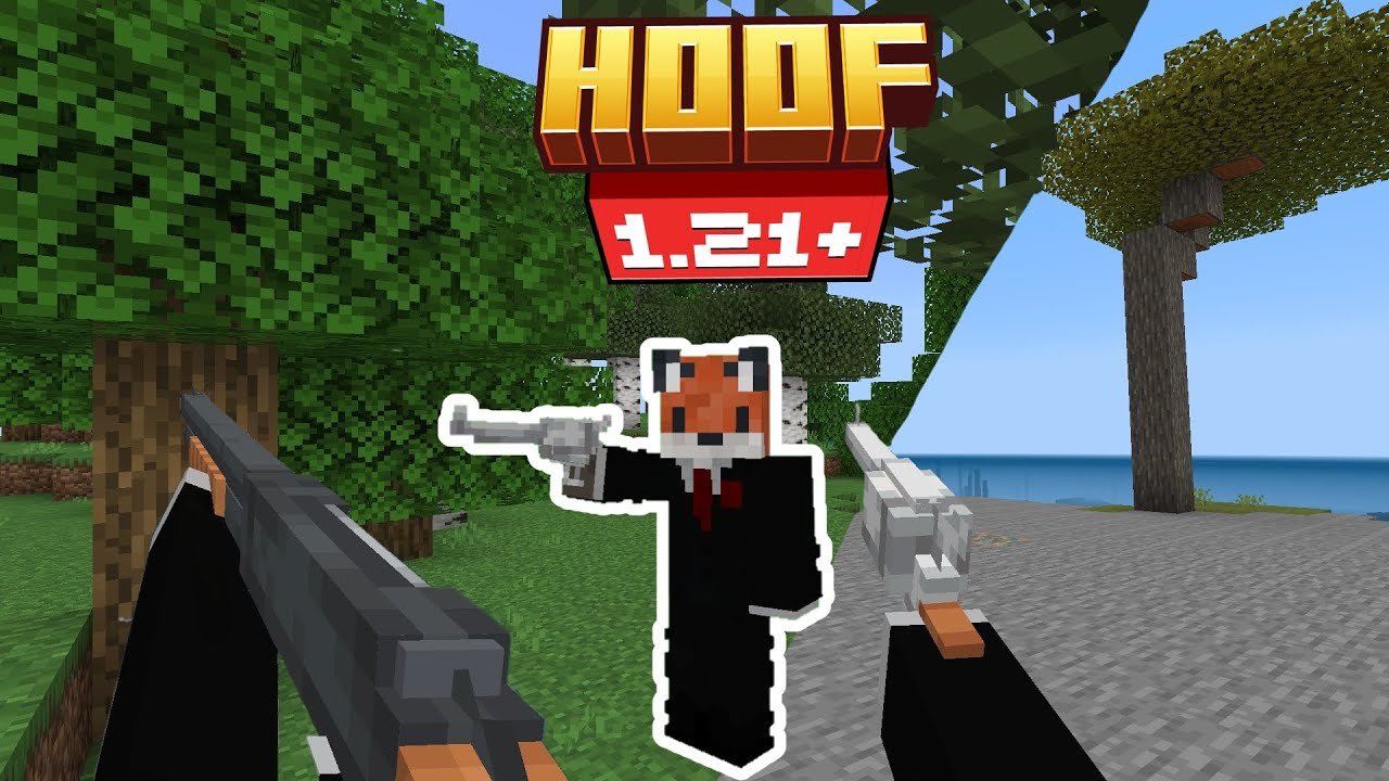 ¡EL MEJOR ADDON DE ARMAS PARA MINECRAFT! Hoof addon Minecraft bedrock 1.21 - YouTube