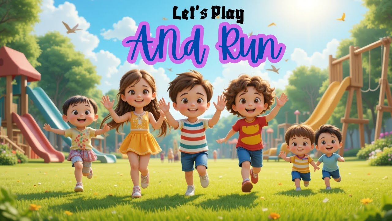 Let's Play and Run, Kids Nursery Rhymes, Kids Mania - YouTube