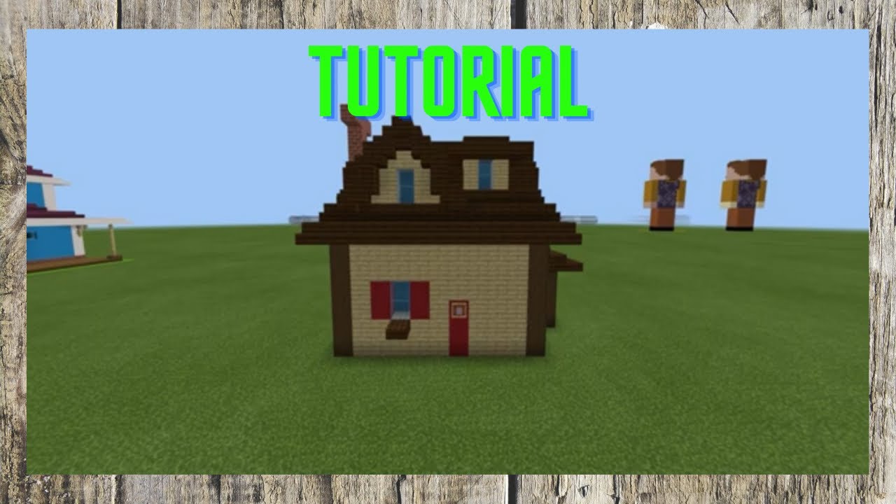 Minecraft Tutorial: How To Make Hello Neighbor Alpha 4 Player House ...