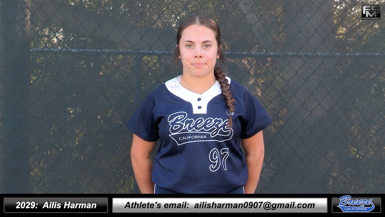 2029 Ailis Harman 3.6 GPA Speedy Middle Infielder & Outfielder Softball ...
