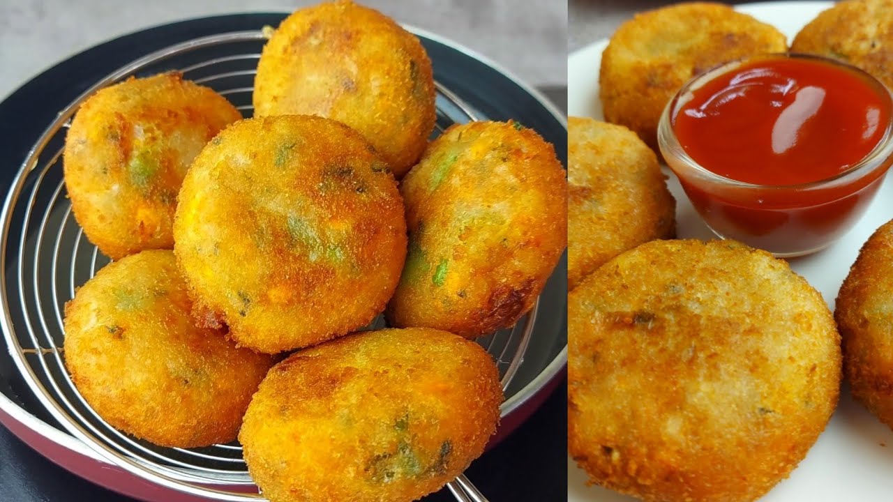 Aloo Cheese Tikki |Potato Cheese Cutlets|Cheese Potato Cutlet Cheese ...