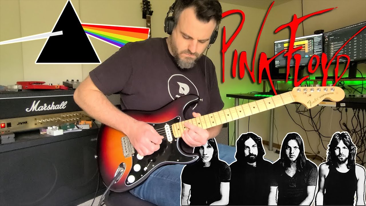 Pink Floyd - Time Solo Jam pt.2 with Lace Holy Grail pickups - YouTube