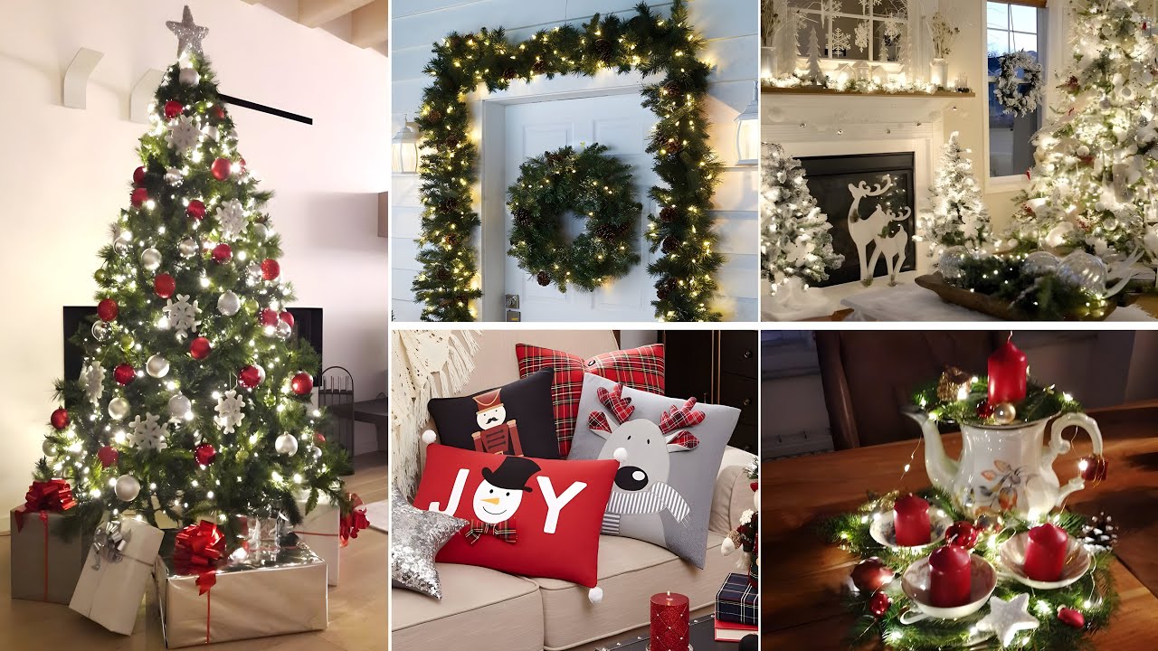🎄100+ BEAUTIFUL CHRISTMAS HOME DECORATION IDEAS 2025 - CHRISTMAS TRENDS ...