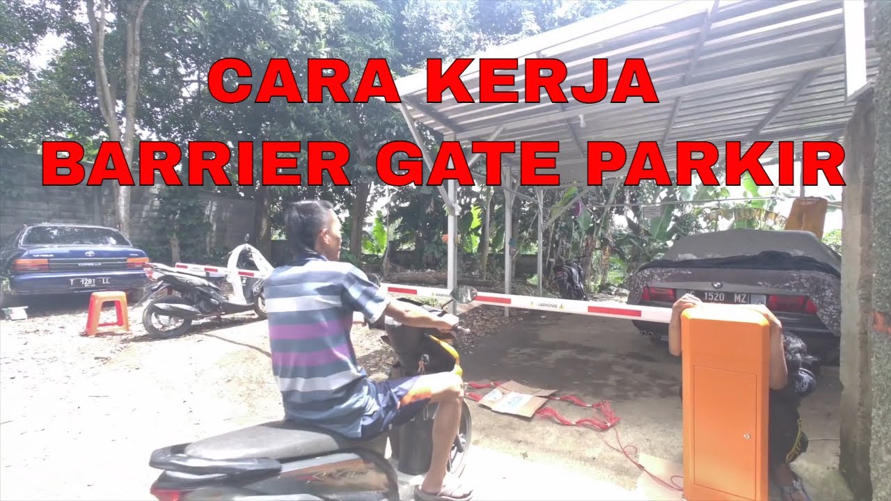 CARA SETTING BARRER GATE PARKIR MX50 DC VEHICLE LOOP DETECTOR - YouTube