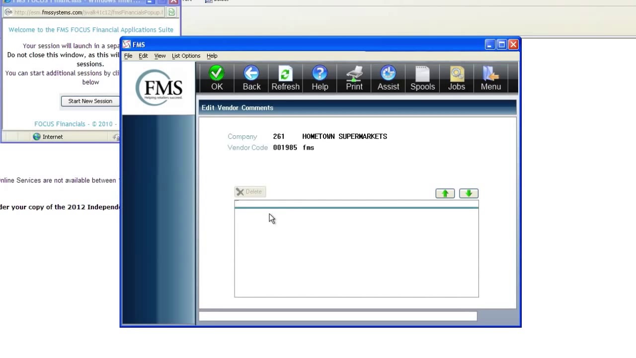 FMS Accounts Payable Vendor Maintenance - YouTube